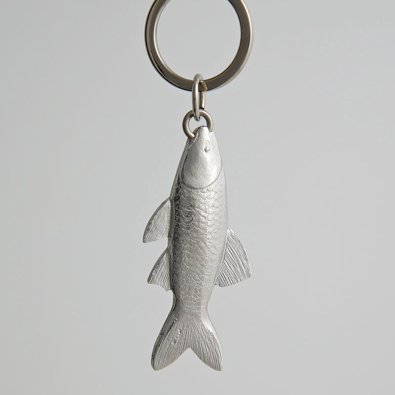 Fish Pewter Key Ring - Lancaster and Gibbings