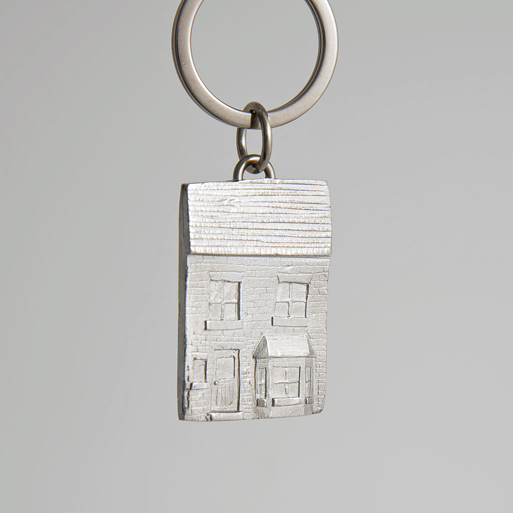 House Pewter Key Ring - Lancaster and Gibbings