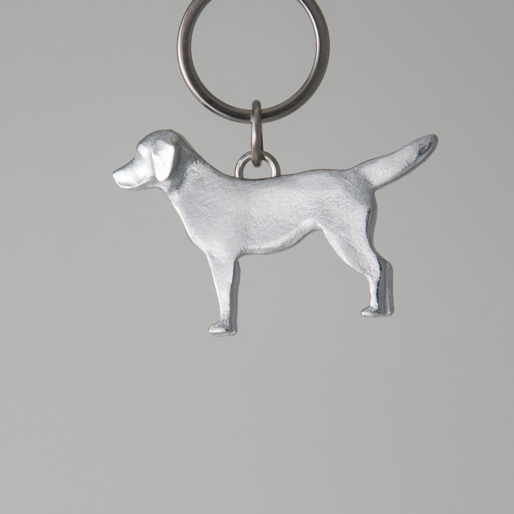 Dog Pewter Key Ring - Lancaster and Gibbings