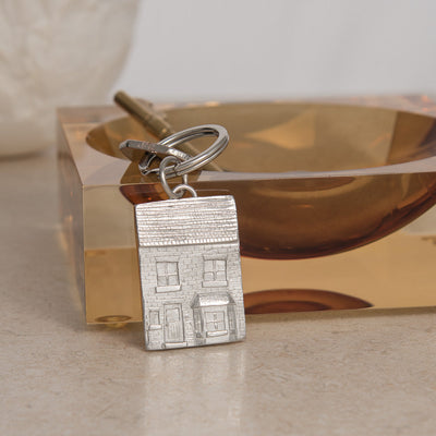 House Pewter Key Ring - Lancaster and Gibbings